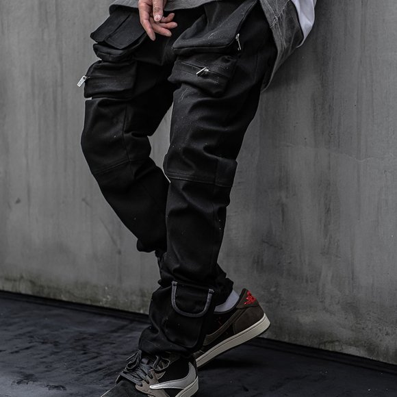 Niepce Inc | Pants | Techwear Slim Fit Cargo Pants With Multi Pockets ...
